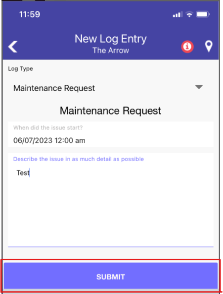 Sending a Log or Staff Note Entry on Axial Hub (App) – Axial Shift