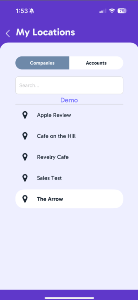 Onboarding Tour (App) – Axial Shift